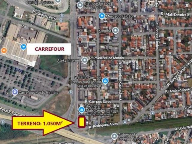 Investidores Terreno de esquina Região mais movimentada de Pinhais