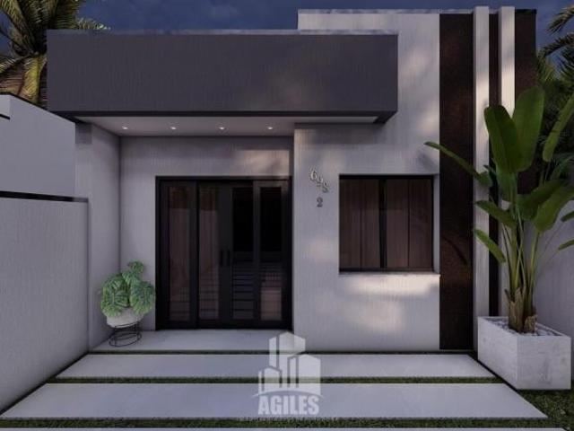 Investimento na planta casa 2 quartos em Shangrilá