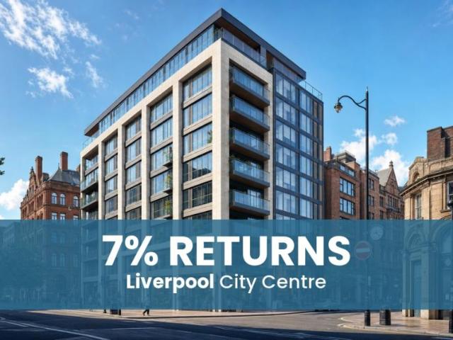 Investor Ready Liverpool City Apartment, Liverpool City Centre – 7% Rental Yie Investment only