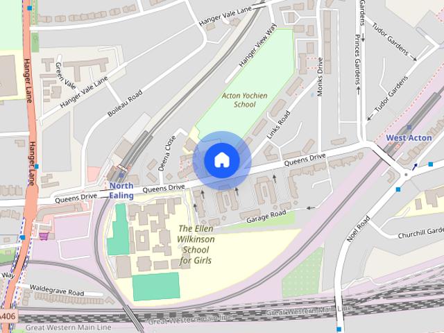 Inverness Court, Queens Drive, London
