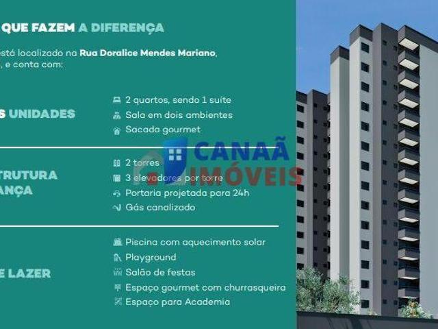 Invista na zona sul! apartamentos 2 quartos 1 suíte, sacada, elevador c/ entrada parcelada