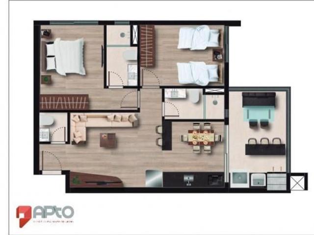 Invista Agora: Apê c/ sacada ampla 1 dorm Centro de Ctba R$10,8 mil/m²!