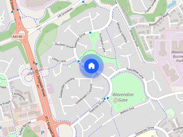 Isaacson Drive, WAVENDON GATE