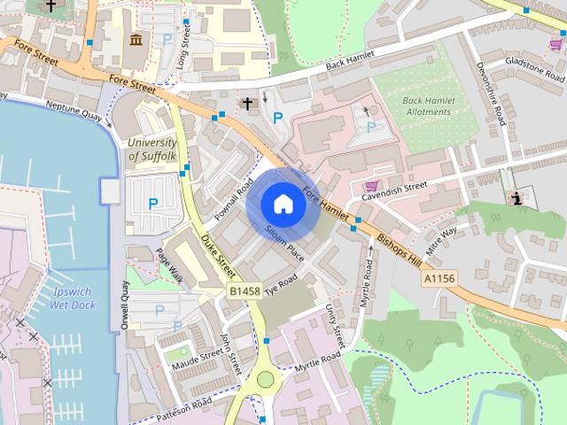 Isham Place, Ipswich, Suffolk, IP3
