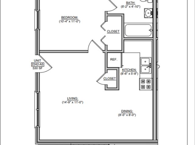 Island Ventures A MASTER 1 Bedroom Apartment for Rent at 2242 Burr Oak Ave, Blue Island, IL 60406