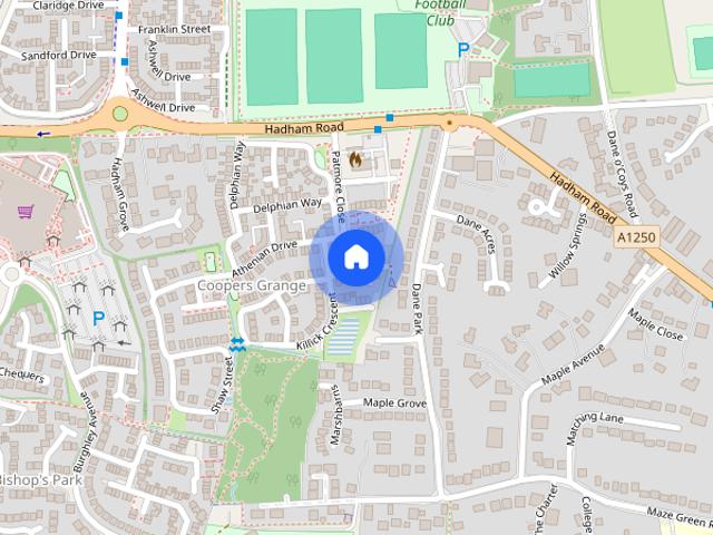 Isthmian Close, Bishop's Stortford, Hertfordshire, CM23
