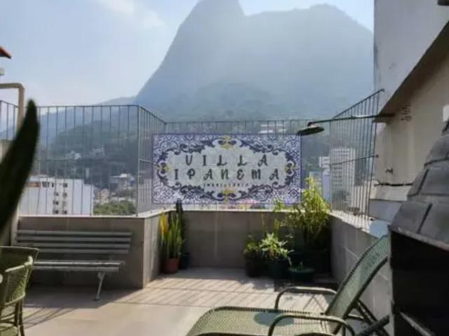 Ipa642 i vista panorâmica cristo redentor i 90m2 i 3 quartos i 2 banhs i churrasqueira na cobertura