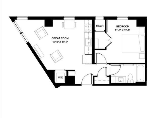 Ironclad Residential 2 Bedroom Apartment for Rent at 811 Washington Ave S, Minneapolis, MN 55415 Downtown East
