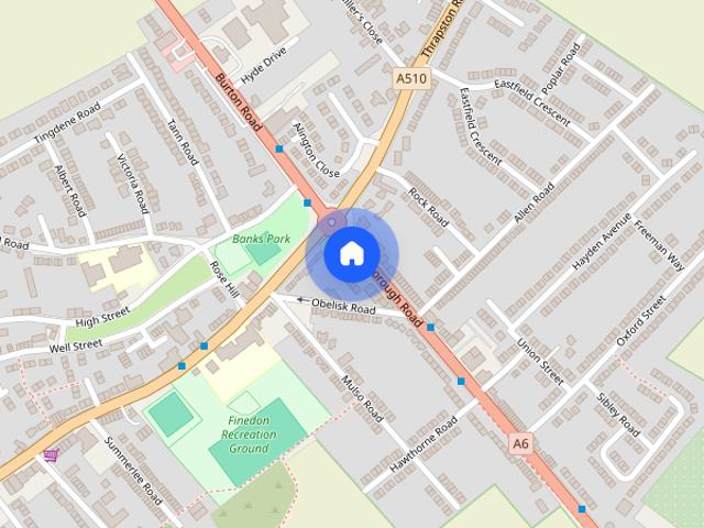 Irthlingborough Rd, Finedon