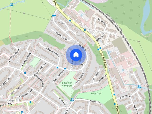 Ivor John Walk, Caerleon, NP18