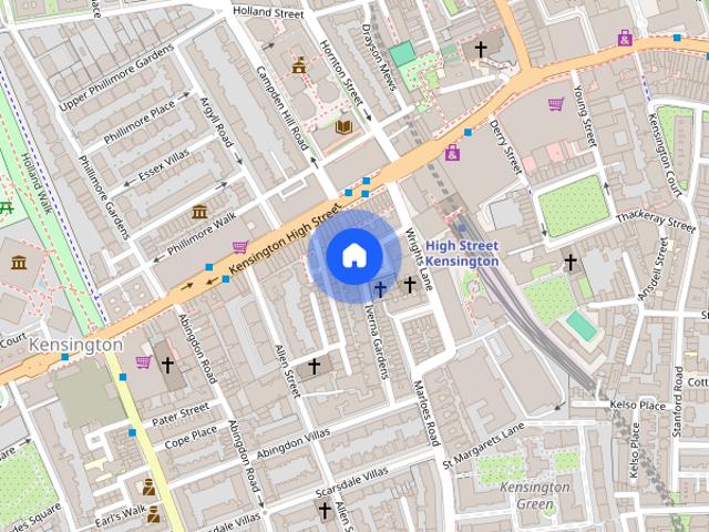 Iverna Court, Kensington, W8