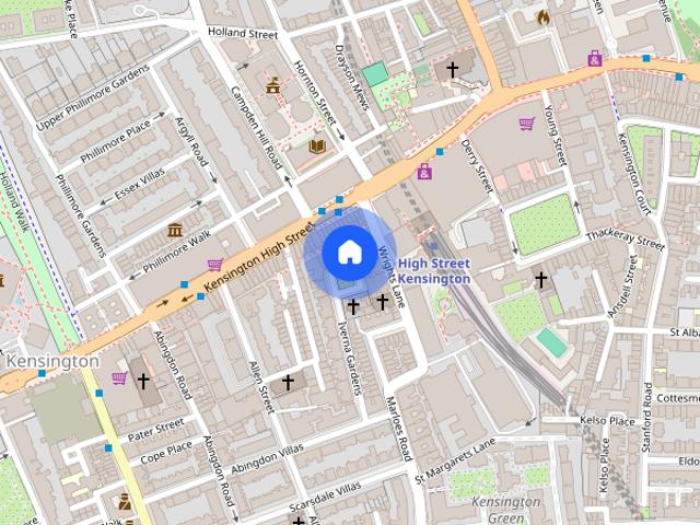 Iverna Court, High Street Kensington, W8