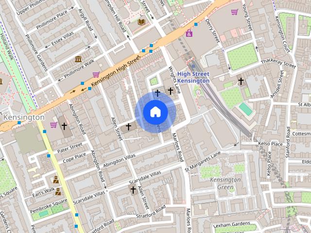 Iverna Gardens, Kensington, London, W8