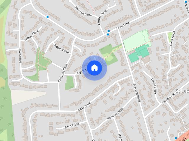 Ivy Close, St. Leonards, Ringwood