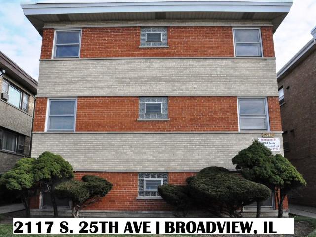 J.E.R & Associates 2117 Studio Apartment for Rent at 2117 S 25th Ave, Broadview, IL 60155