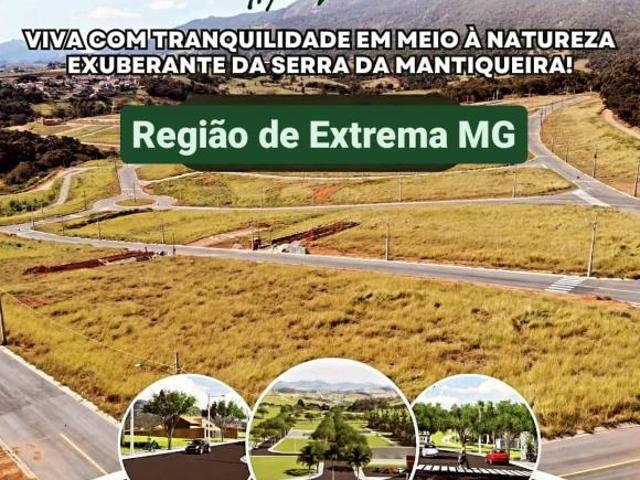 Já pode construir | Lotes a partir de 250m² em Extrema com Lagos e Lazer