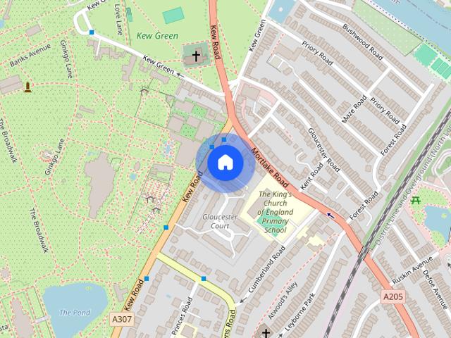 James's Cottages, Kew Road, Kew, TW9
