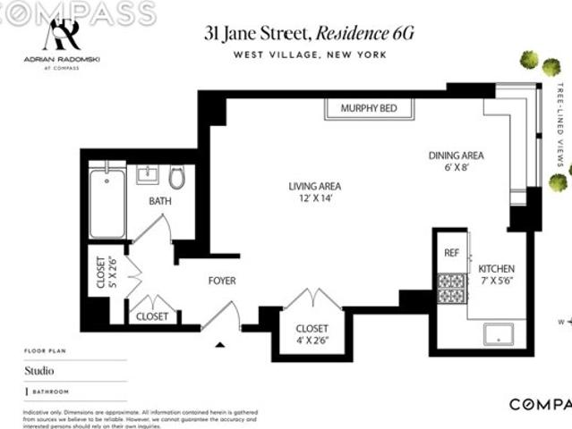 Jane St Apt G, Manhattan, Property For Sale