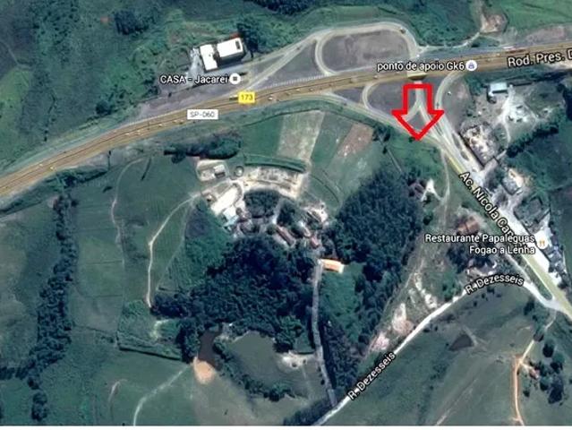 Jacareí/ Rod Dutra Área de 18.000M2 no km173 esquina entre a Dutra e a Rod. Nicolau Cappuci