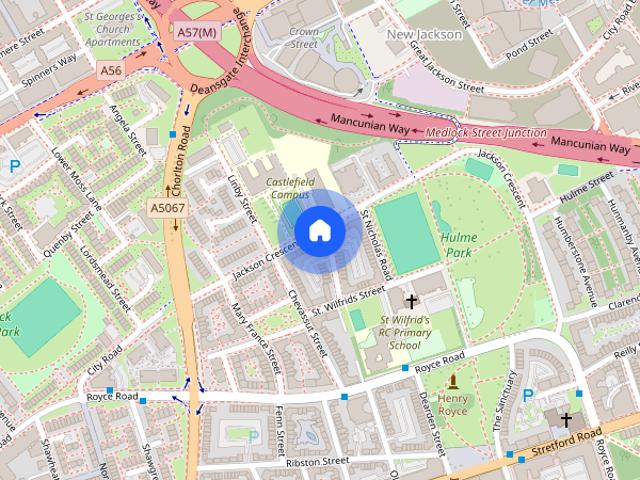 Jackson Crescent, Hulme, M15