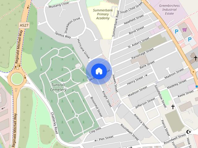 Jacqueline Street, Tunstall, Stoke on Trent, Staffordshire, ST6