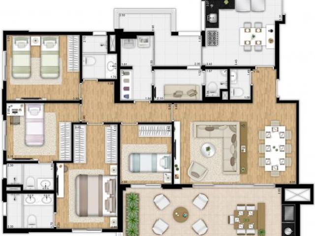 JARDIM DAS PERDIZES 157m² R$ 2.900.000,00
