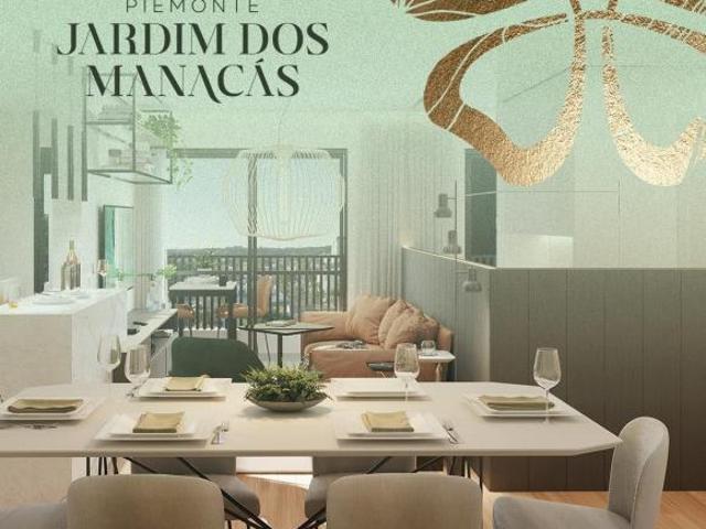 Jardim Manacás! Novo Com 2 Quartos, Sacada Com Churrasqueira, 1 Vaga