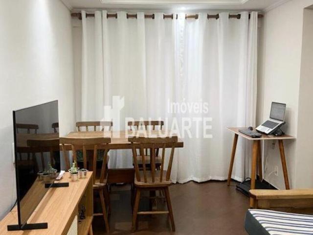 Jardim Sabará: Apartamento com 52 m² com 2 dormitórios,garagem