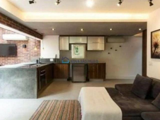Jardim Paulista p/ Venda Apto Garden Mobiliado suíte 1 vaga Lazer Total