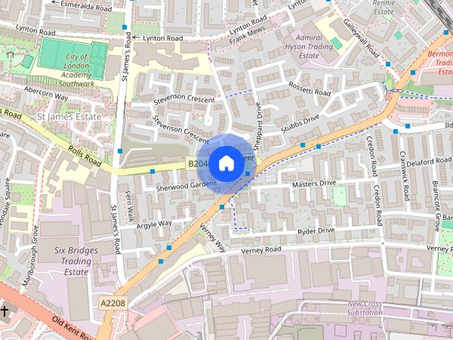 Jasmin Lodge, Sherwood Gardens, South Bermondsey, London, SE16