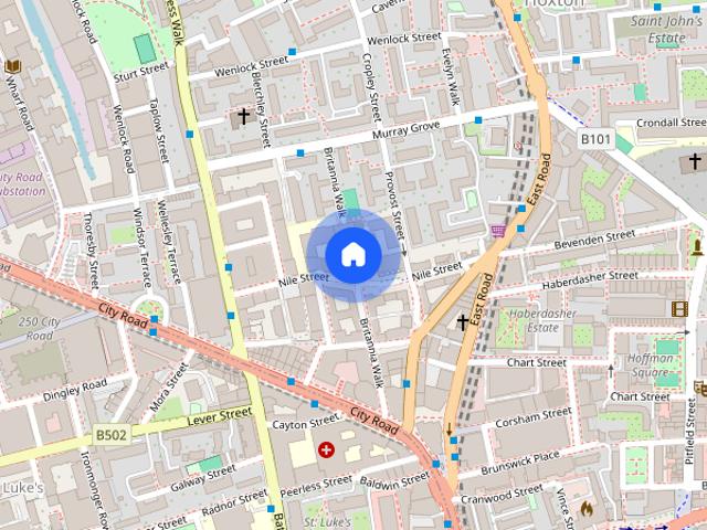Jasper Walk, Hoxton, London, N1