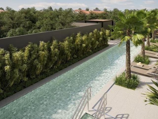 Jd. Botânico Stúdios de 34 a 37m² e apartamentos de 2 dormitórios de 48m²