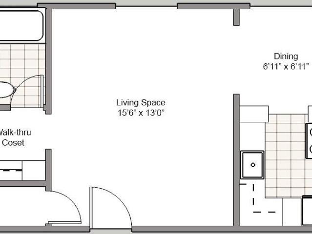 JEANNE MANOR APARTMENTS JEAN01 Studio Apartment for Rent at 1431 Sw Park Ave, Portland, OR 97201 Downtown Portland