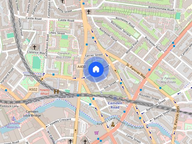 Jeffreys Street, Camden Town, London, NW1