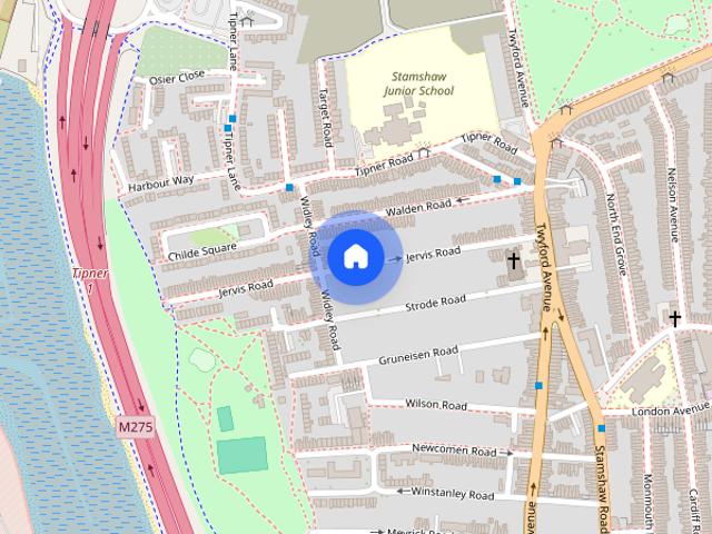Jervis Road, Portsmouth, Hampshire, PO2