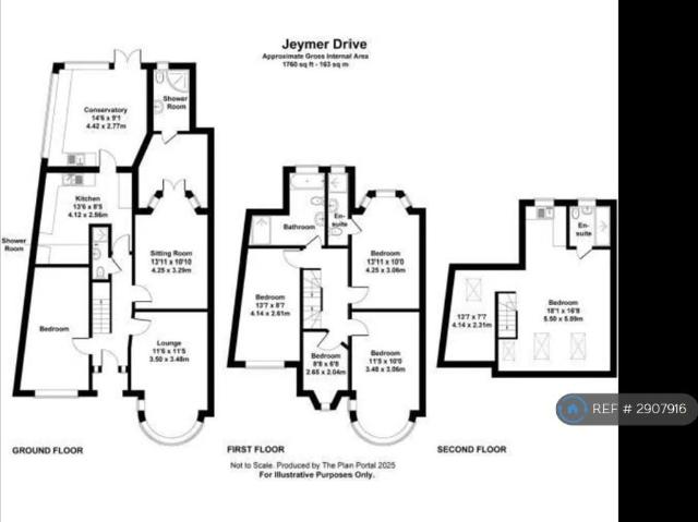 Jeymer Drive, Greenford, UB6 5 bed semi detached house to rent £3,500 pcm £808 pw