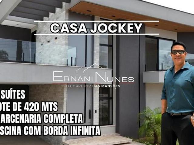 JOCKEY 4 SUÍTES 420 MTS ENERGIA FOTOVOLTAICA MARCENARIA COMPLETA