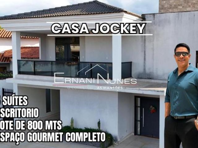JOCKEY 5 SUÍTES LOTE DE 800 MTS ESPAÇO GOURMET COMPLETO