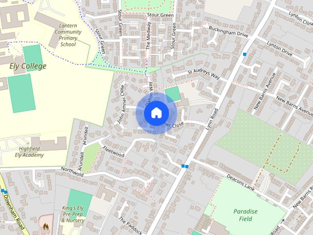 John Amner Close, Ely