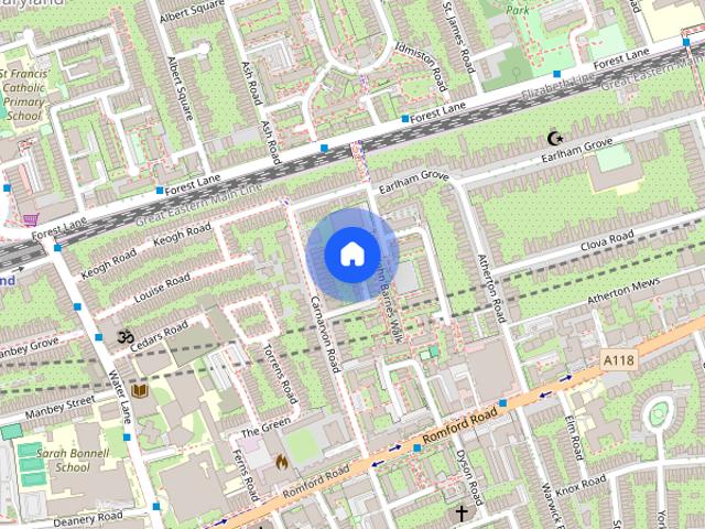 John Barnes Walk, London, E15
