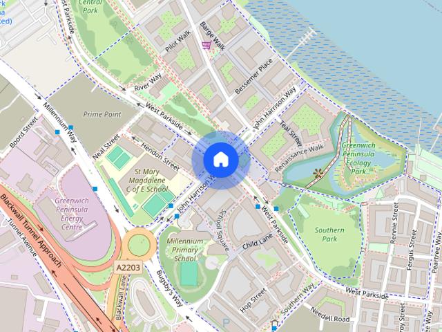 John Harrison Way, Greenwich
