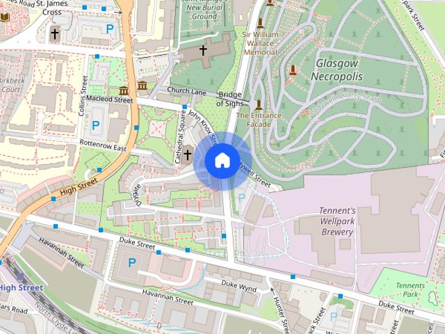 John Knox Street, Drygate, Glasgow, G4