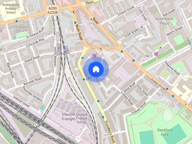 John Silkin Lane, London, SE8