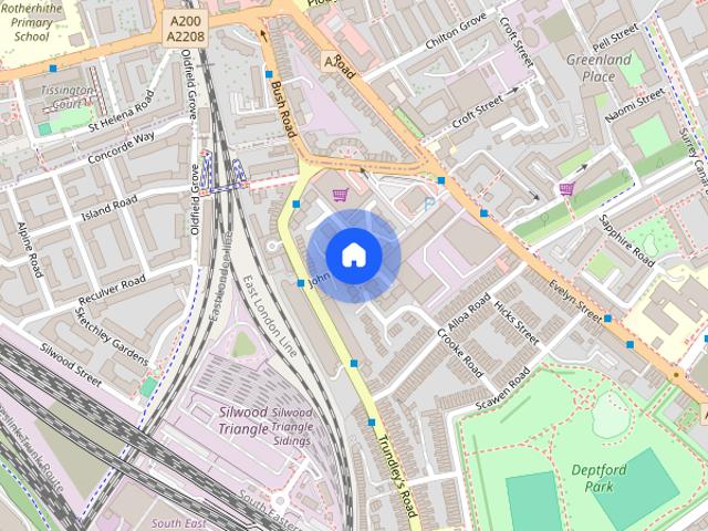 John Silkin Lane, London, SE8