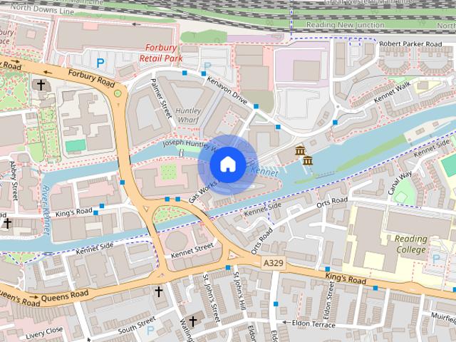 Joseph Huntley Walk, Reading, RG1