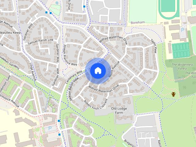 Joseph Ward Close, Chelmsford, Essex, CM1
