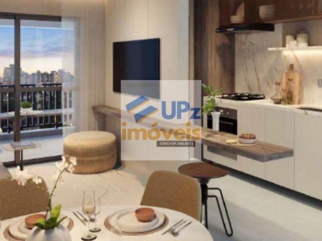 Joy Dubai Apartamento com 2 dorms, sendo 2 suítes, varanda gourmet e vaga em Alphaville Barueri SP