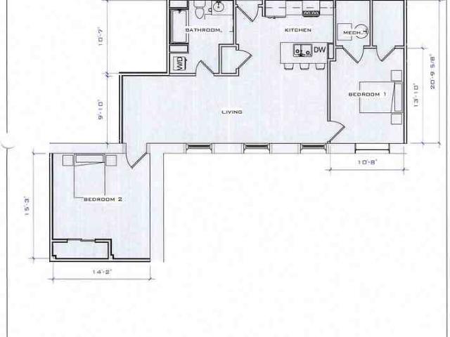 Junction Shop Lofts 2 Bedroom Apartment for Rent at 64 Beacon St, Worcester, MA 01610 University Park
