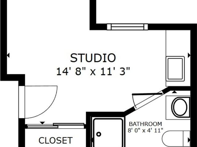 Juno Studios Studio Apartment for Rent at 4742 20th Ave Ne, Seattle, WA 98105 University District