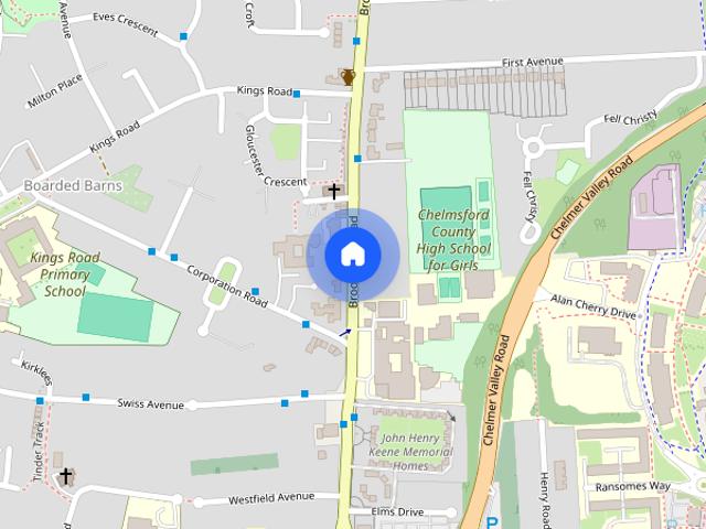 Jubilee Terrace, Broomfield Road, CM1
